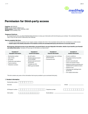 Fillable Online A14938 Medihelp Group Application form Full colour (mrb ...