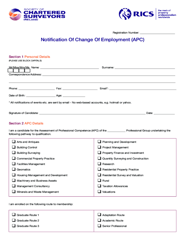 Fillable Online Candidate Statement Guide - Template - Outline Fax ...