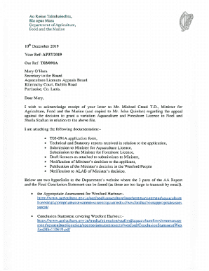 Fillable Online Updated Final Appropriate Assessment Conclusion ...