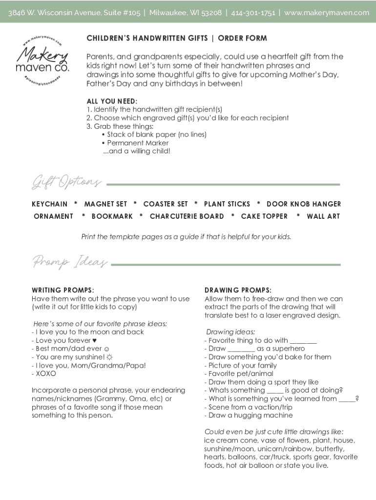 Fillable Online Order Form and Template 2023 copy Fax Email Print ...