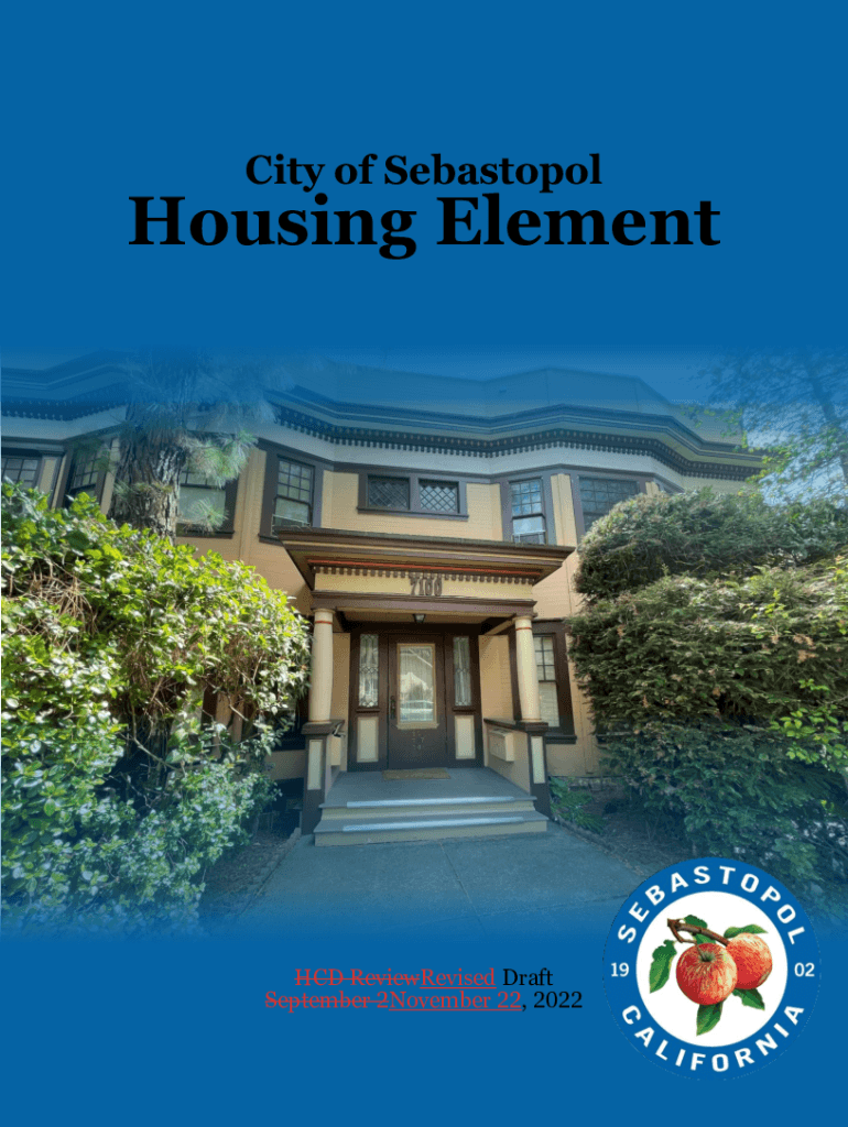 Fillable Online Documents and Maps - City of Sebastopol General Plan ...