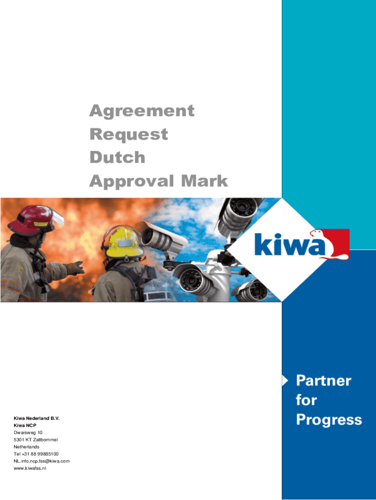 Fillable Online Agreement Request Dutch Approval Mark Fax Email Print ...