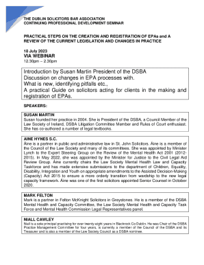 Fillable Online Practice Note on Enduring Powers of Attorney Fax Email ...