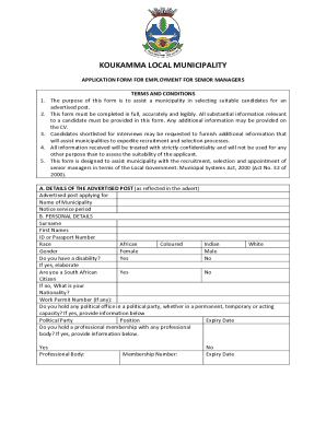 Fillable Online Application-Form-for-Senior-Managers- ... Fax Email ...