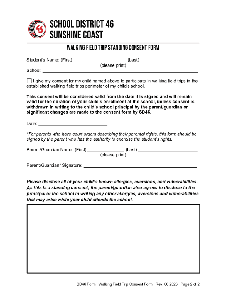 Sd46 - Fill Online, Printable, Fillable, Blank | pdfFiller