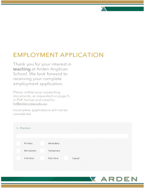 Fillable Online Sample Email Applying for Teaching Job Fax Email Print ...