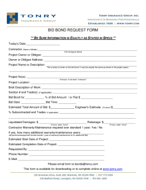 Fillable Online What Is a Bid Bond? A Guide for ContractorsSurety First ...