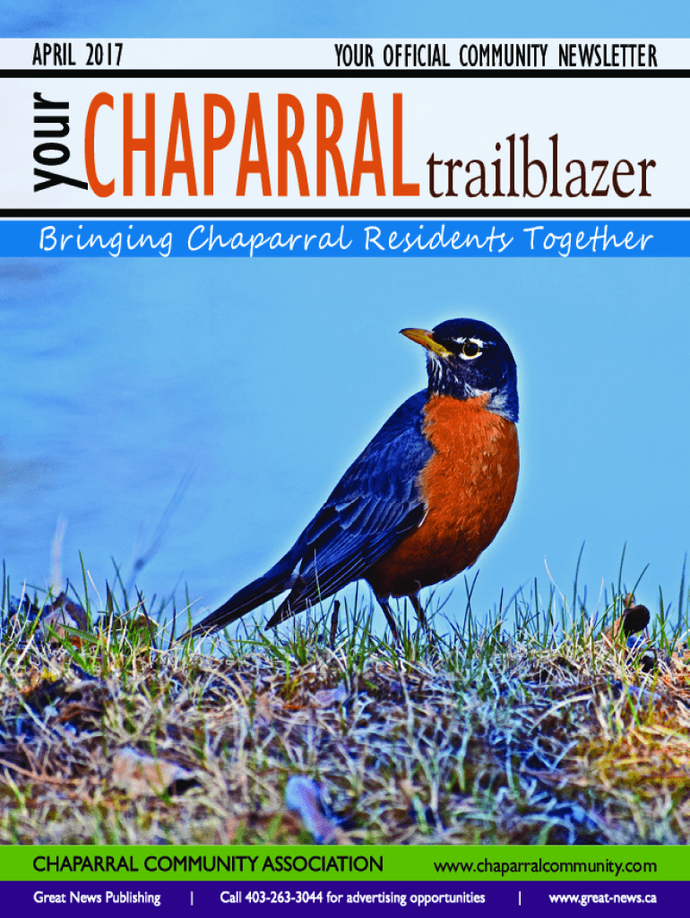 Fillable Online CHAPARRAL trailblazer Fax Email Print - pdfFiller