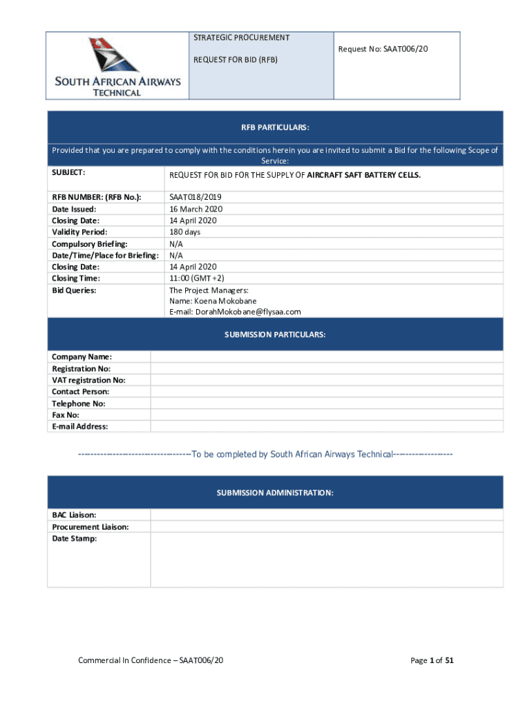 Fillable Online PROPOSAL PARTICULARS Fax Email Print - pdfFiller
