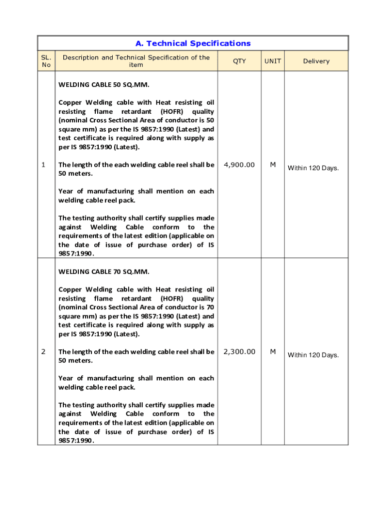 Fillable Online Description and Technical Specification of the Fax ...