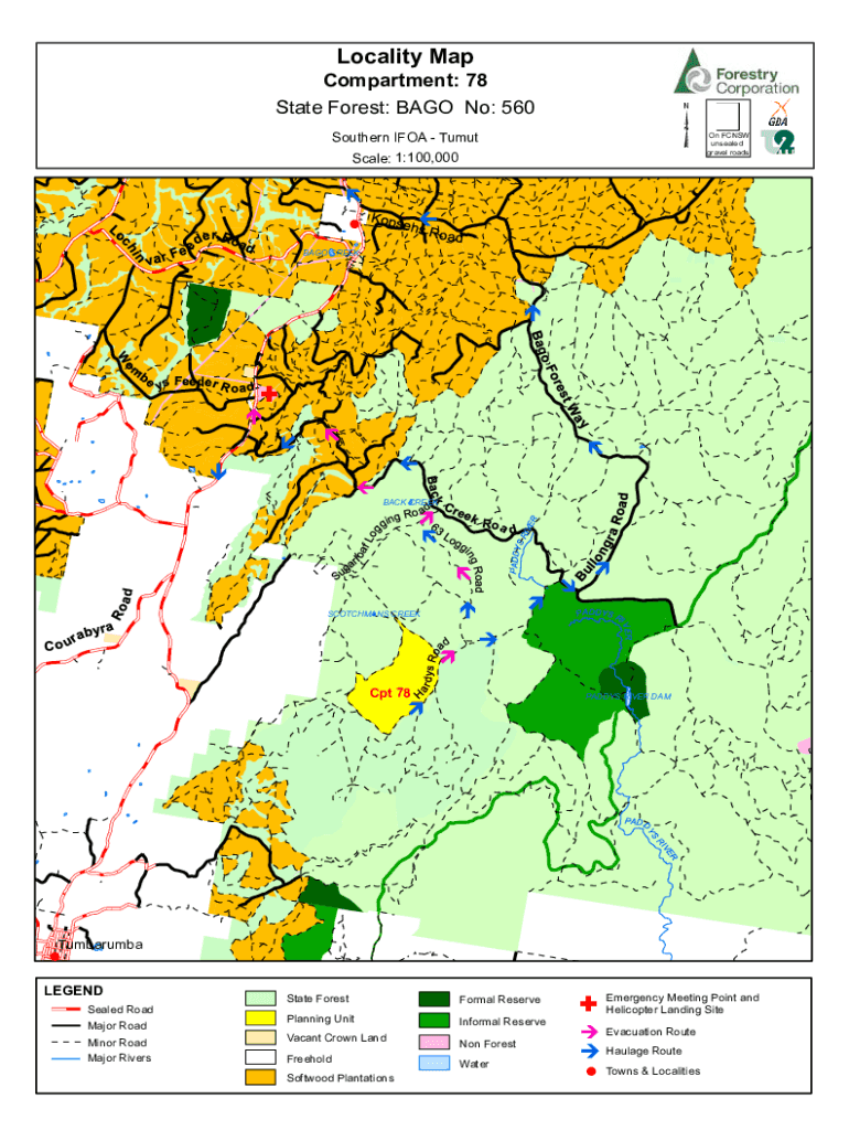 Fillable Online Bago State Forest Compartment 78 Harvest Plan. Bago ...