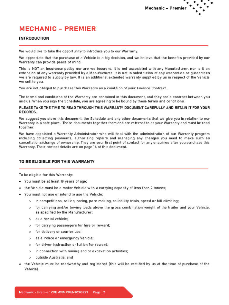 Fillable Online Does your car mechanic mind if you bring your own part ...