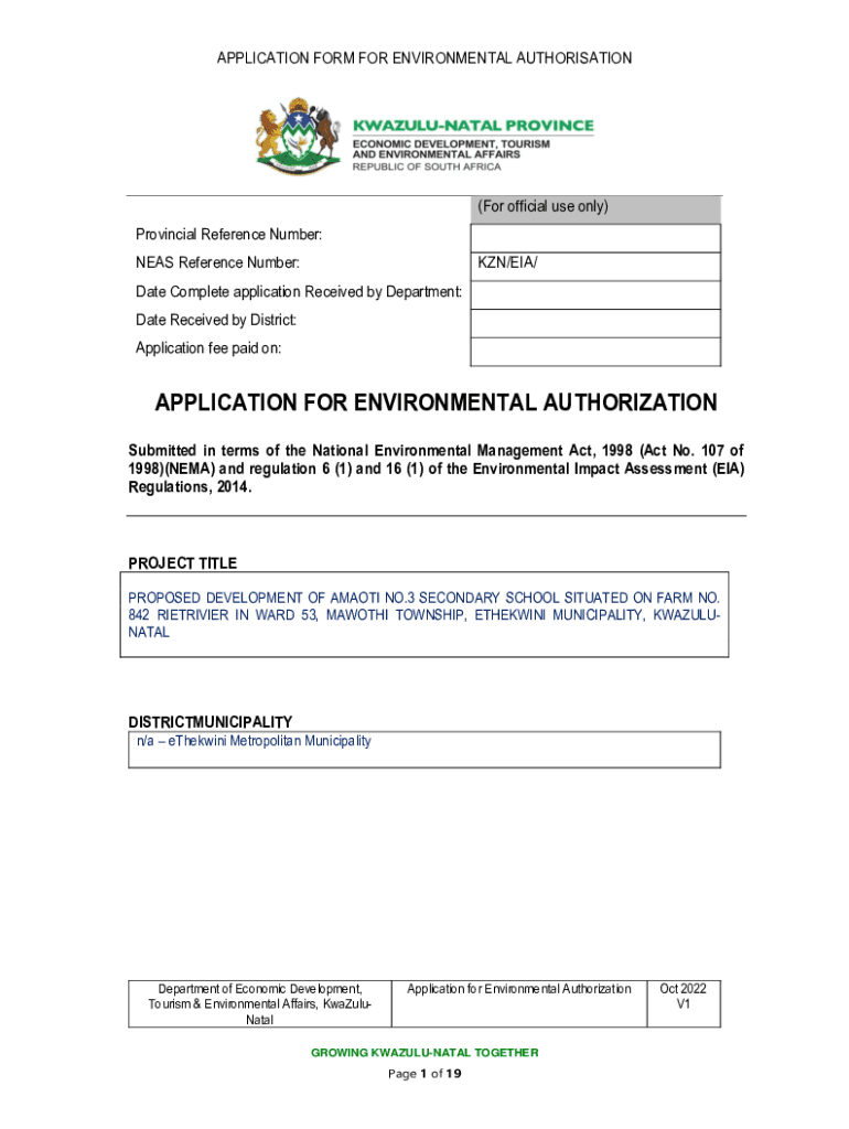 Fillable Online ncc-group co Application for Environmental ...