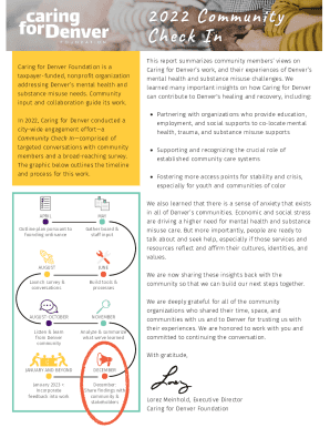 Fillable Online Caring for Denver Foundation awards $13 million to ...