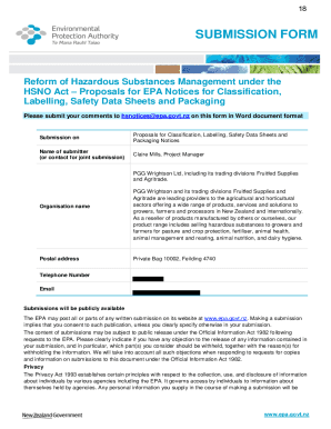 Fillable Online Consolidated EPA Notice Fax Email Print - pdfFiller