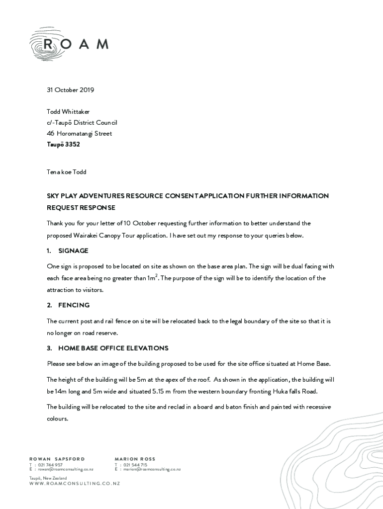 Fillable Online Further information request response Fax Email Print ...