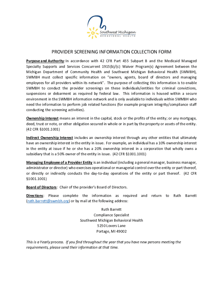 Fillable Online 42 CFR Part 455 Subpart B -- Disclosure of Information ...