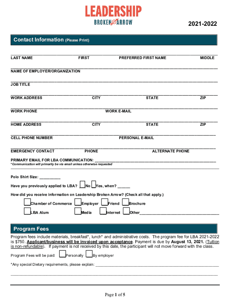 Fillable Online PARKS AND RECREATION APPLICATION FOR ... Fax Email ...