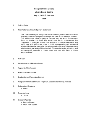 Fillable Online Land Acknowledgement Statements Fax Email Print - pdfFiller