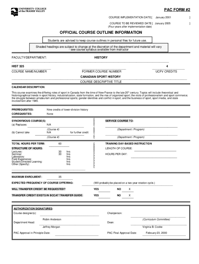 Fillable Online Pre-Authorized Cheque Plan (PAC) Request and ... Fax Email Print - pdfFiller