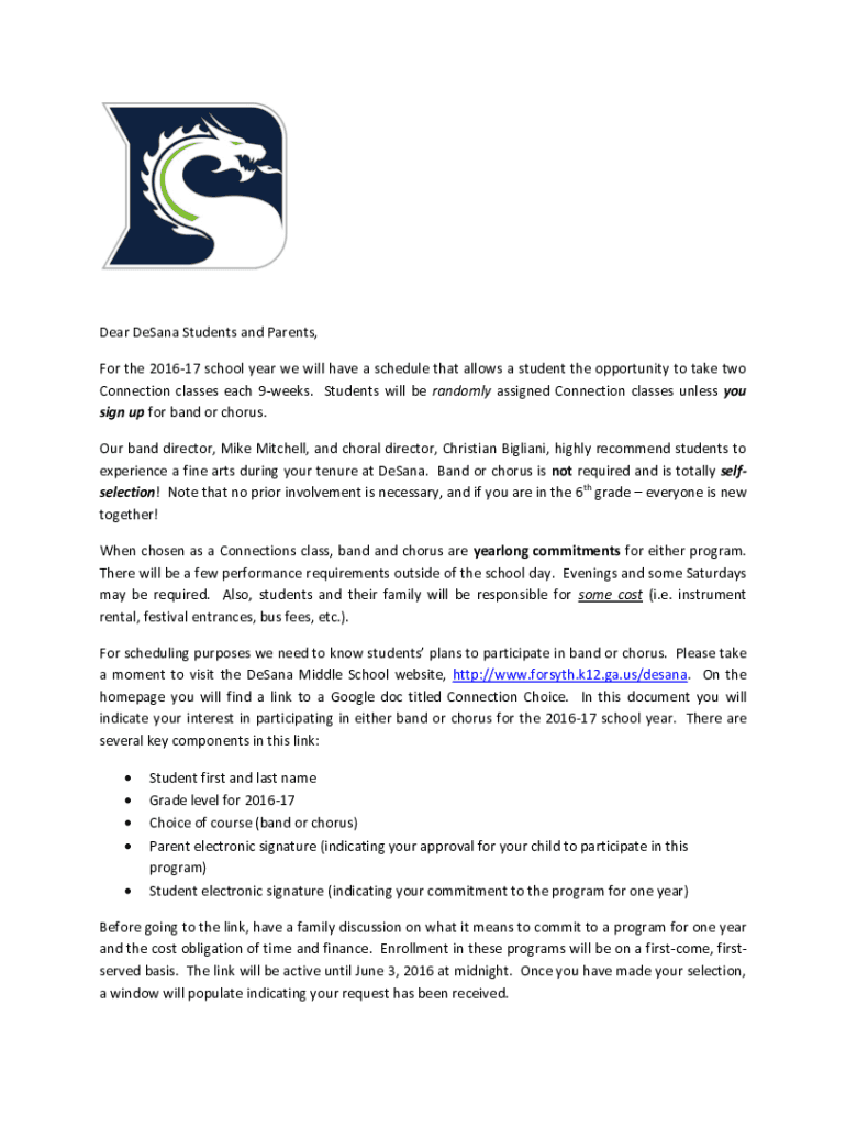 Fillable Online Chorus Form Fax Email Print - pdfFiller