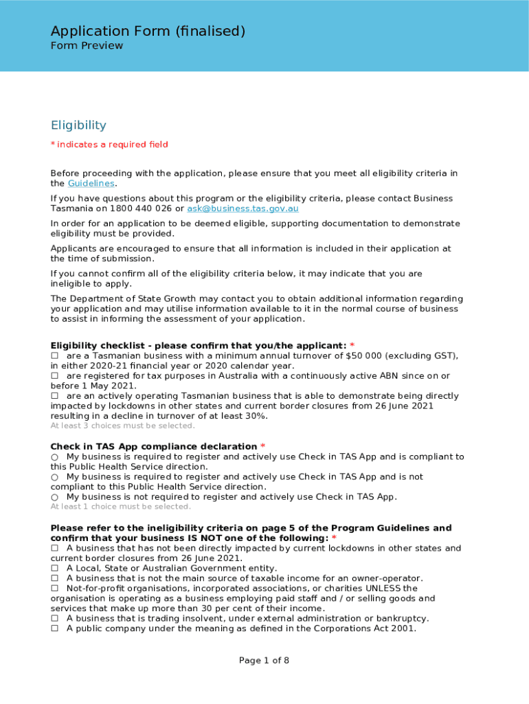 Fillable Online Application Form (finalised) Fax Email Print - pdfFiller