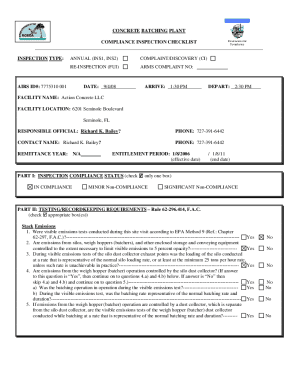Fillable Online arm-permit2k dep state fl Standard Permit for Concrete ...
