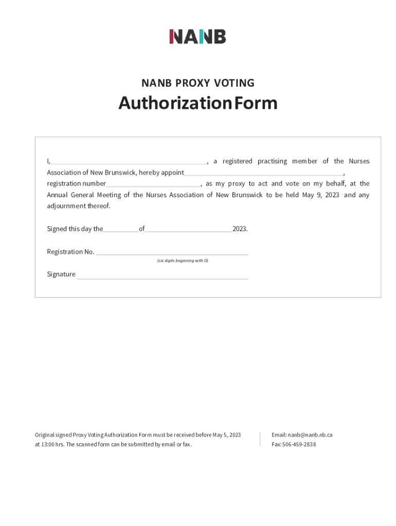Fillable Online 2019 Proxy voting form Formulaire de vote par procuration ... Fax Email Print ...