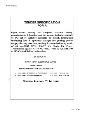 Fillable Online OPEN TENDER ENQUIRY CHECKLIST SUPPLY, ... Fax Email ...