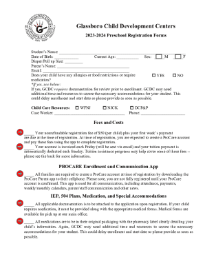 Fillable Online Pre-K-12 Enrollment Form Fax Email Print - pdfFiller