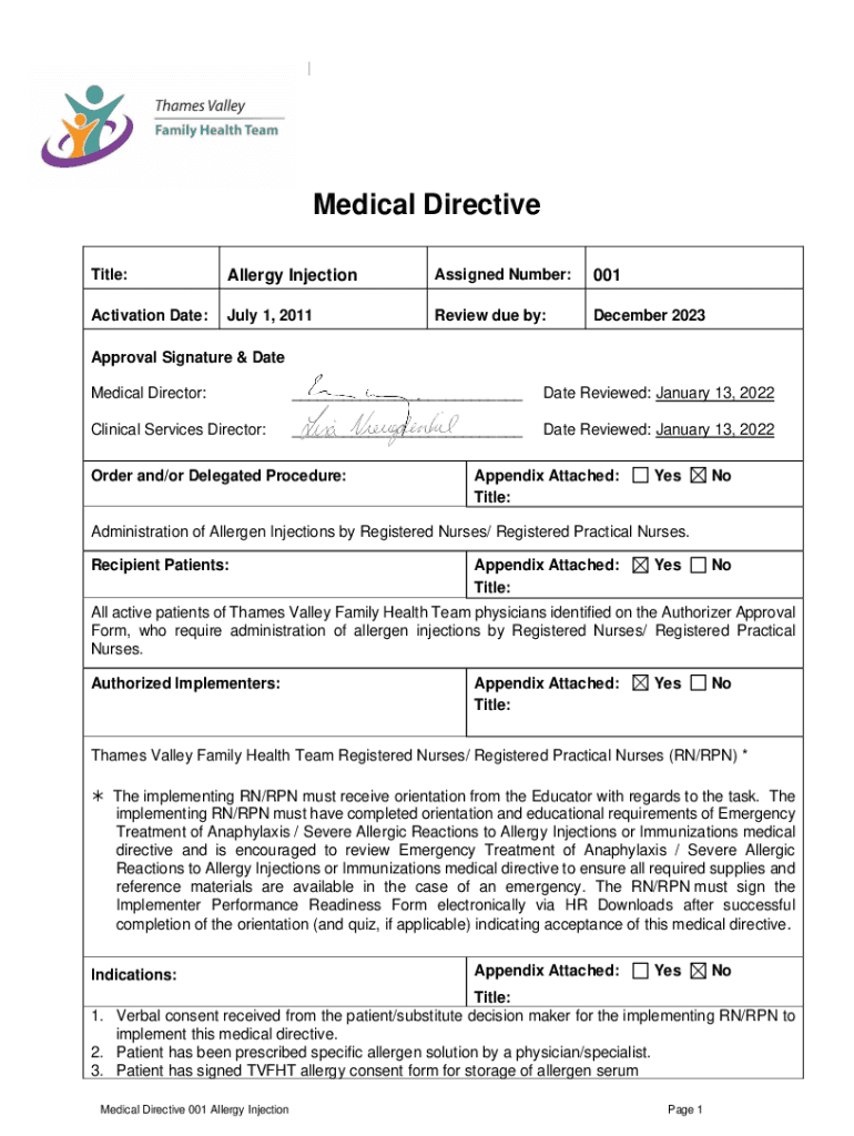 Fillable Online Advance Directives: Planning for Future Health Care ...