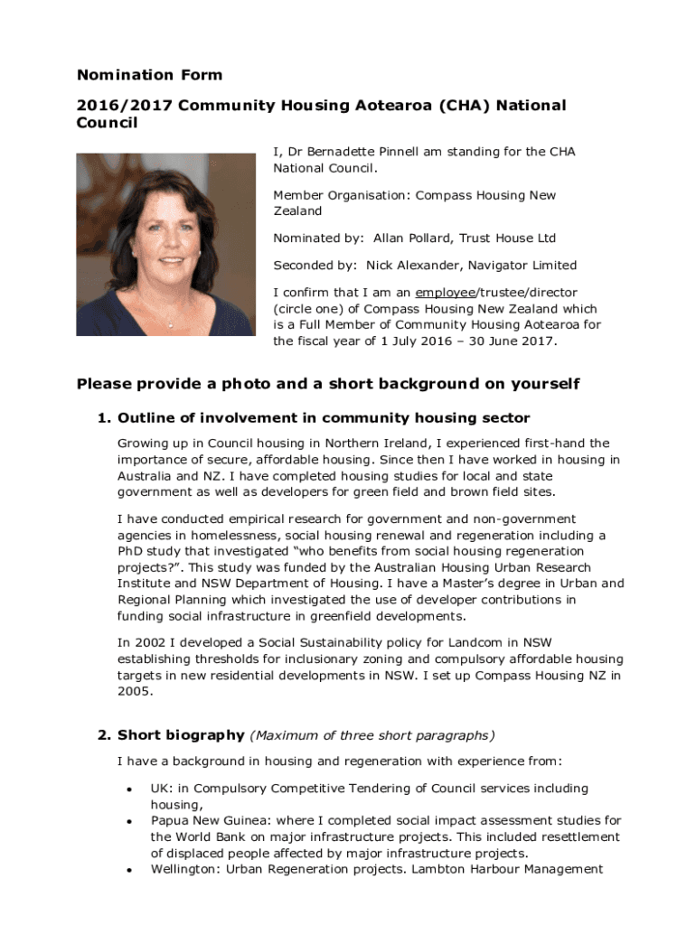 Fillable Online communityhousing org Community Housing Innovations: CHI ...