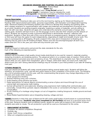 CERAMICS SYLLABUS Doc Template | pdfFiller