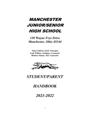 Fillable Online MANCHESTER JUNIOR/SENIOR HIGH SCHOOL Fax Email Print ...