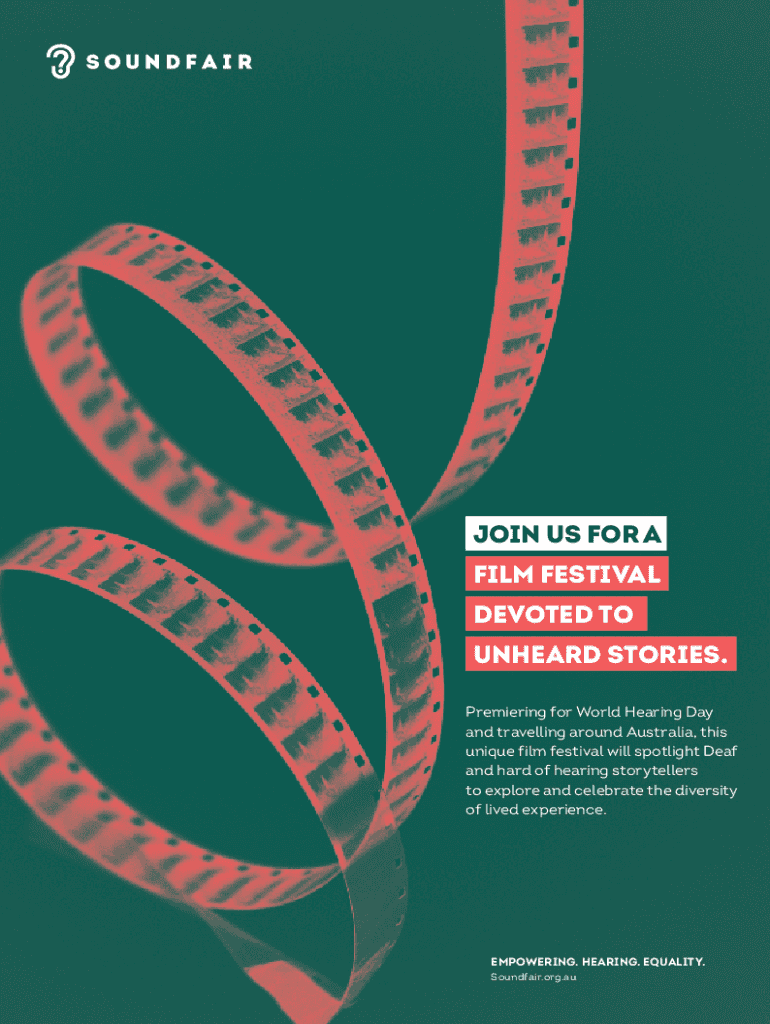 Fillable Online Unheard Stories champion Deaf and Hard of Hearing lives ...