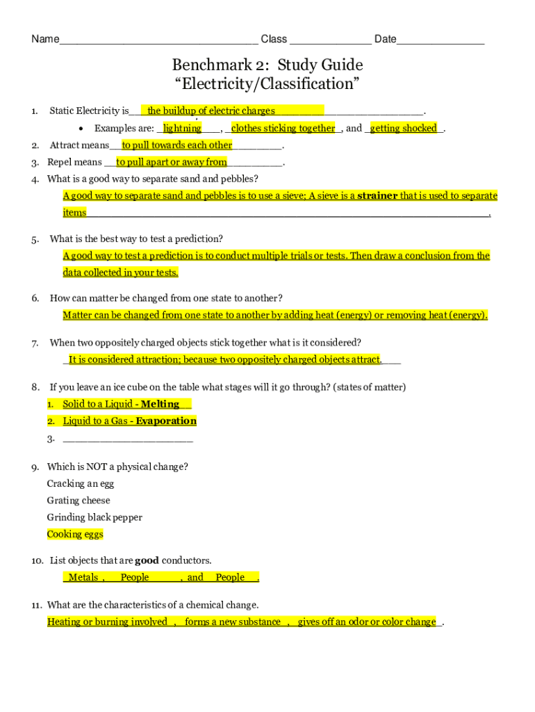 Fillable Online Bill-Nye-Static-Electricity.docx - Teach Science With Fergy Fax Email Print ...