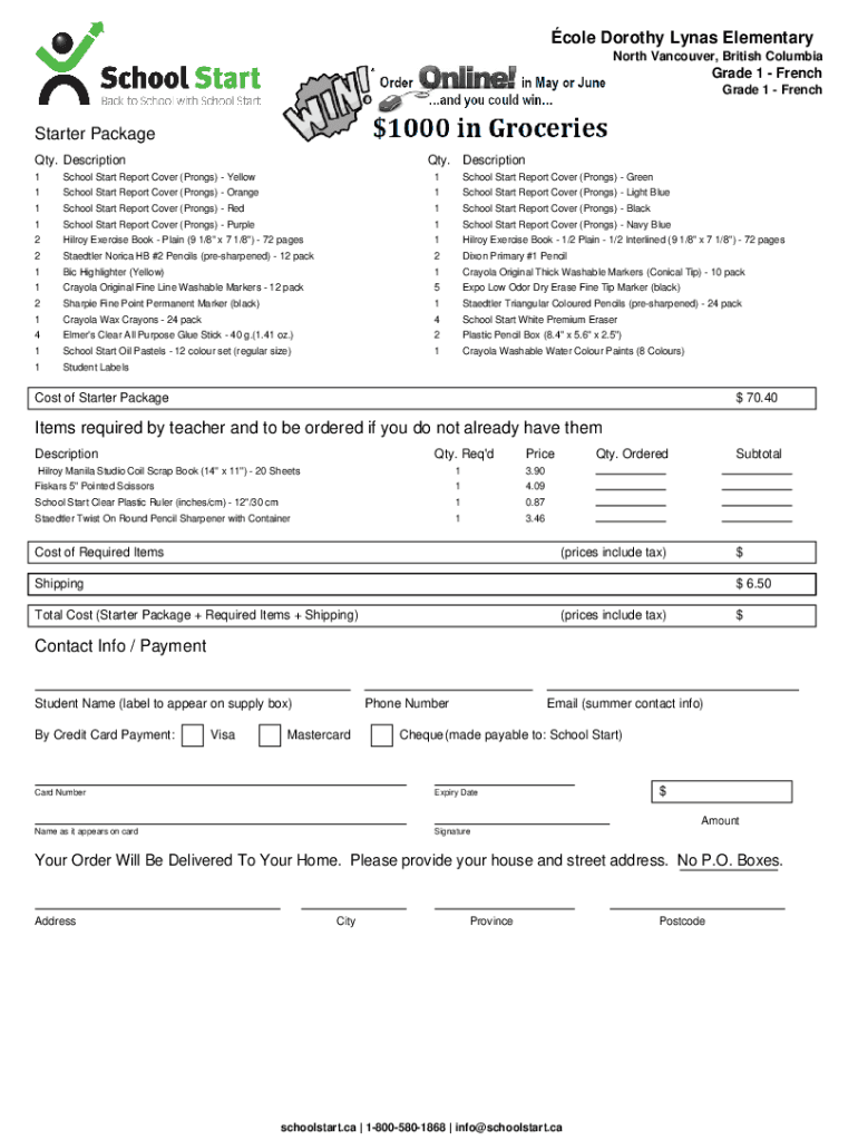 Fillable Online Ecole Dorothy Lynas Elementary Fax Email Print - pdfFiller