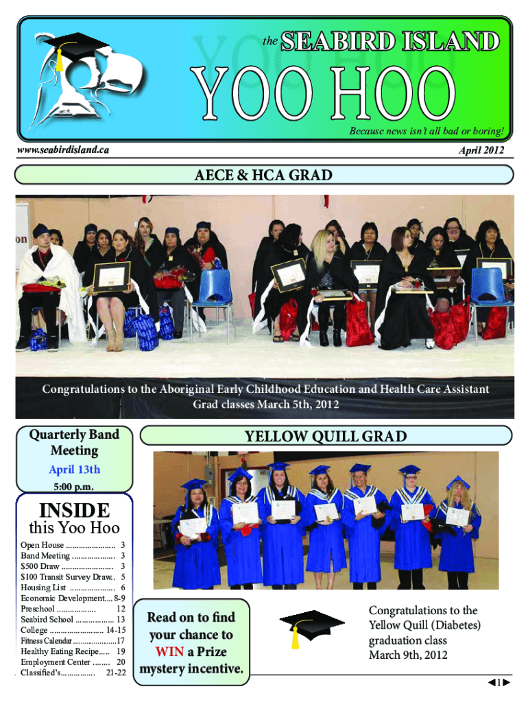 Fillable Online the SEABIRD ISLAND YOO HOO - PDF Free Download Fax ...