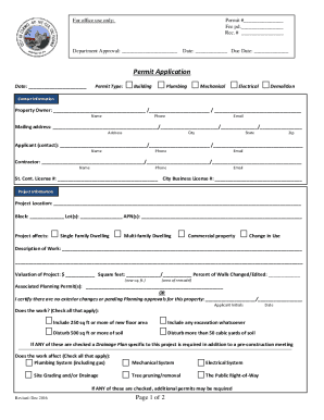 Fillable Online ci carmel ca Commercial Mechanical Permit Application ...