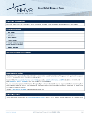 Fillable Online Case detail request form Fax Email Print - pdfFiller