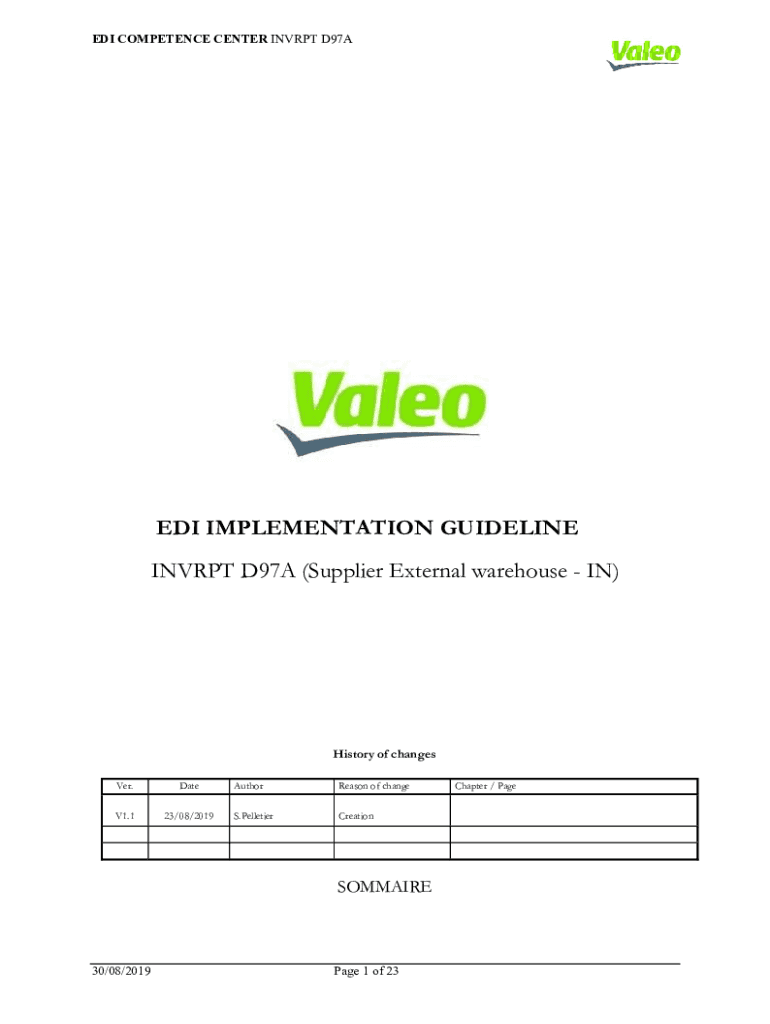 Fillable Online NEW FEATURE: SHIPMENT/ INVOICE CSV ... - Valeo Fax Email Print - pdfFiller