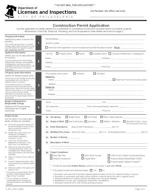 Fillable Online Apply For A Commercial Construction Permit - City of St. Louis Fax Email Print ...
