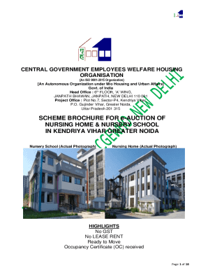 Fillable Online welfare housing organisation (cgewho) Fax Email Print ...