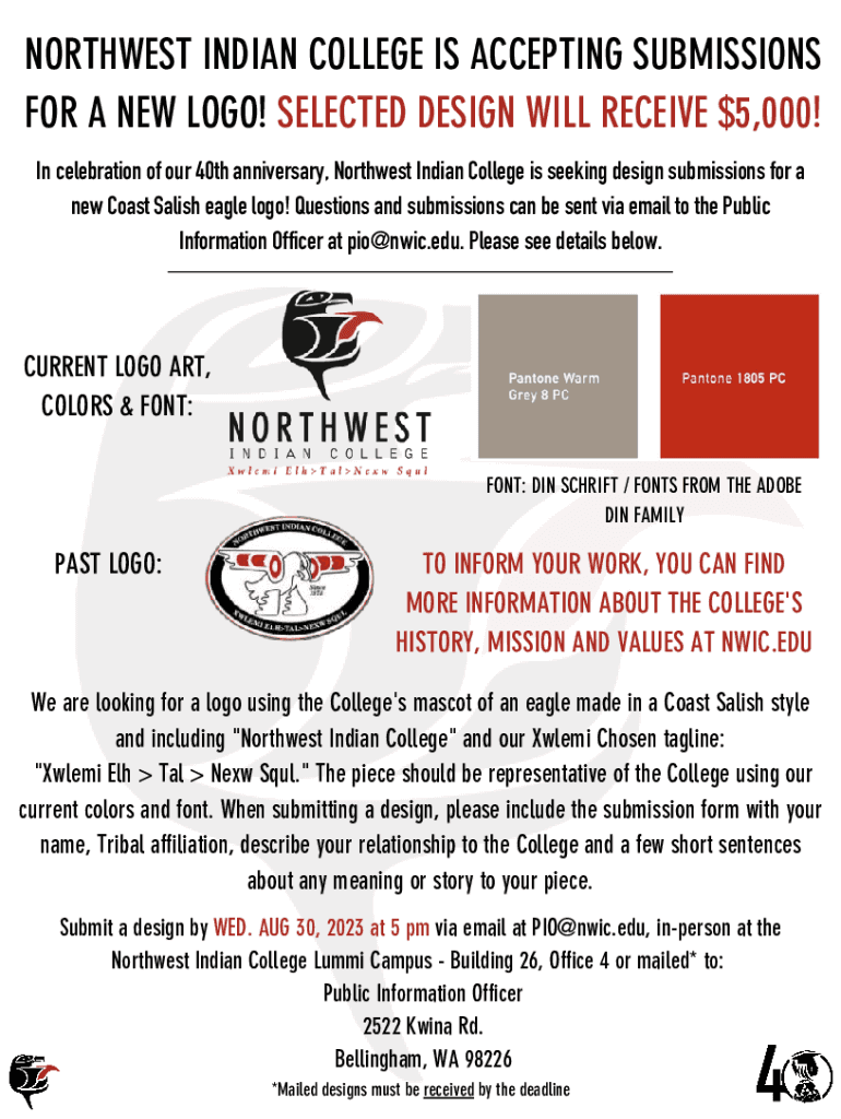 Fillable Online NWIC Logo Submissions & Form Fax Email Print - pdfFiller