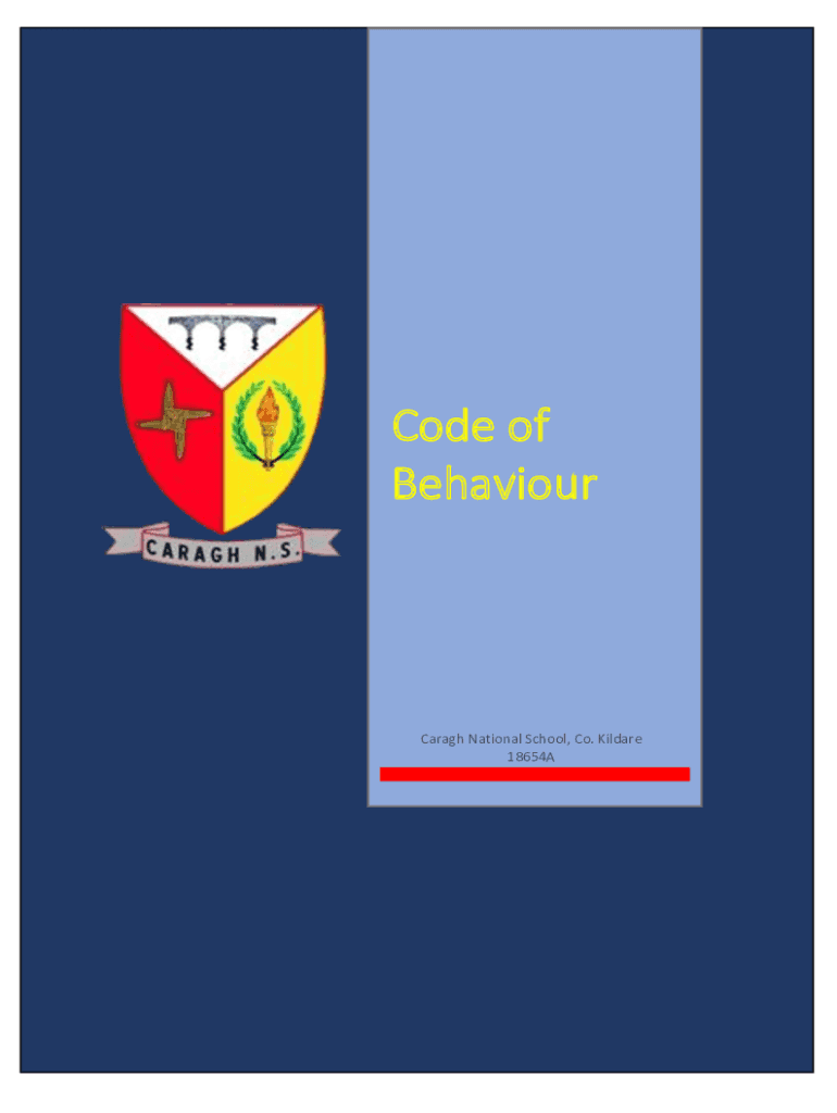 Fillable Online Code of Behaviour of Curraglass NS Fax Email Print ...
