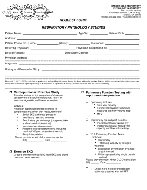 Fillable Online Respiratory and Critical Care - Harbor-UCLA Medical ...