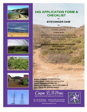 Fillable Online APPLICATION FORM A: (NEMA SECTION 24G Fax Email Print ...