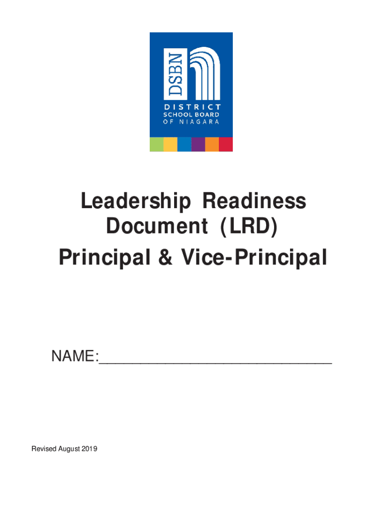 Fillable Online Teacher's readiness for leadershipa strategy for school ...