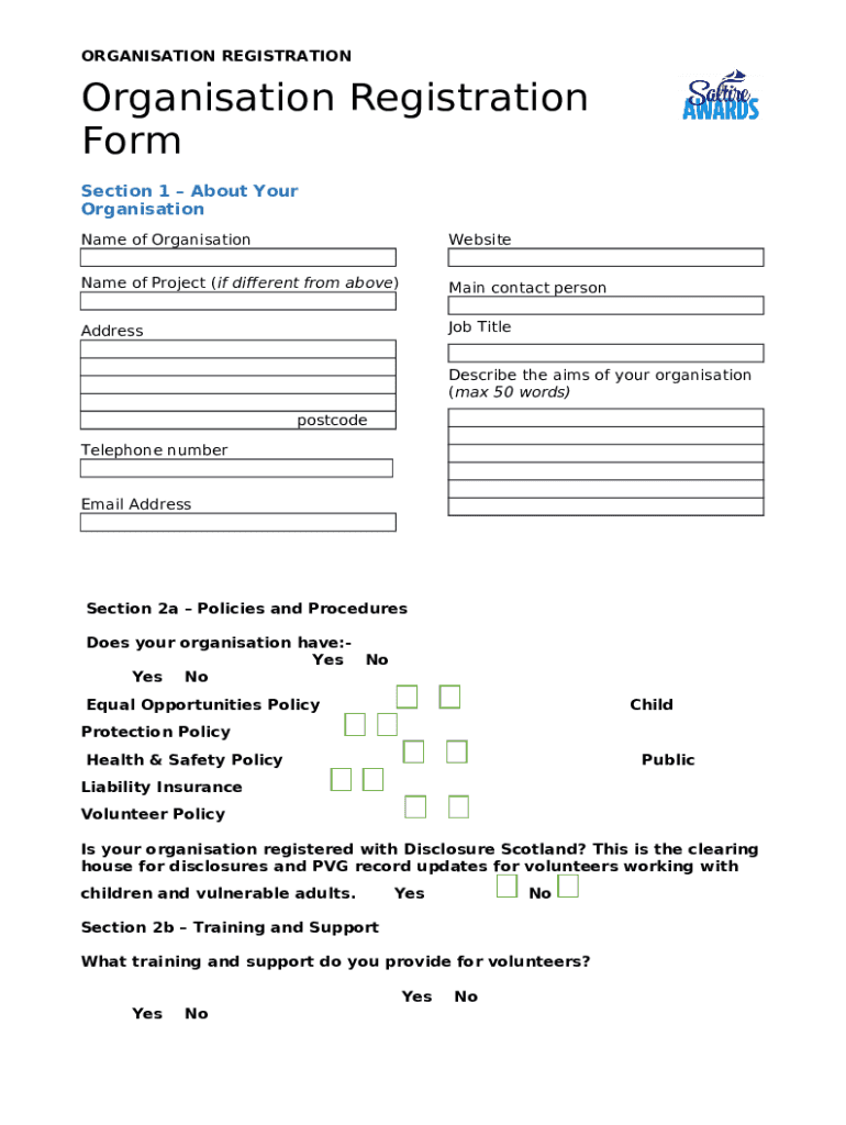 Recreation Grant - Application Doc Template | pdfFiller