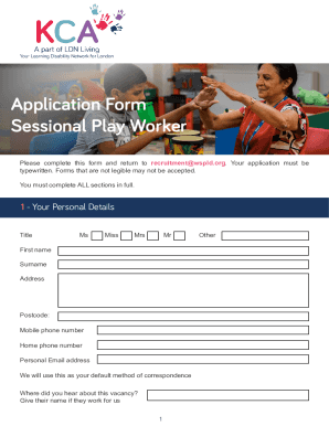 Fillable Online Making Web-Based Job Application Forms Accessible to ...